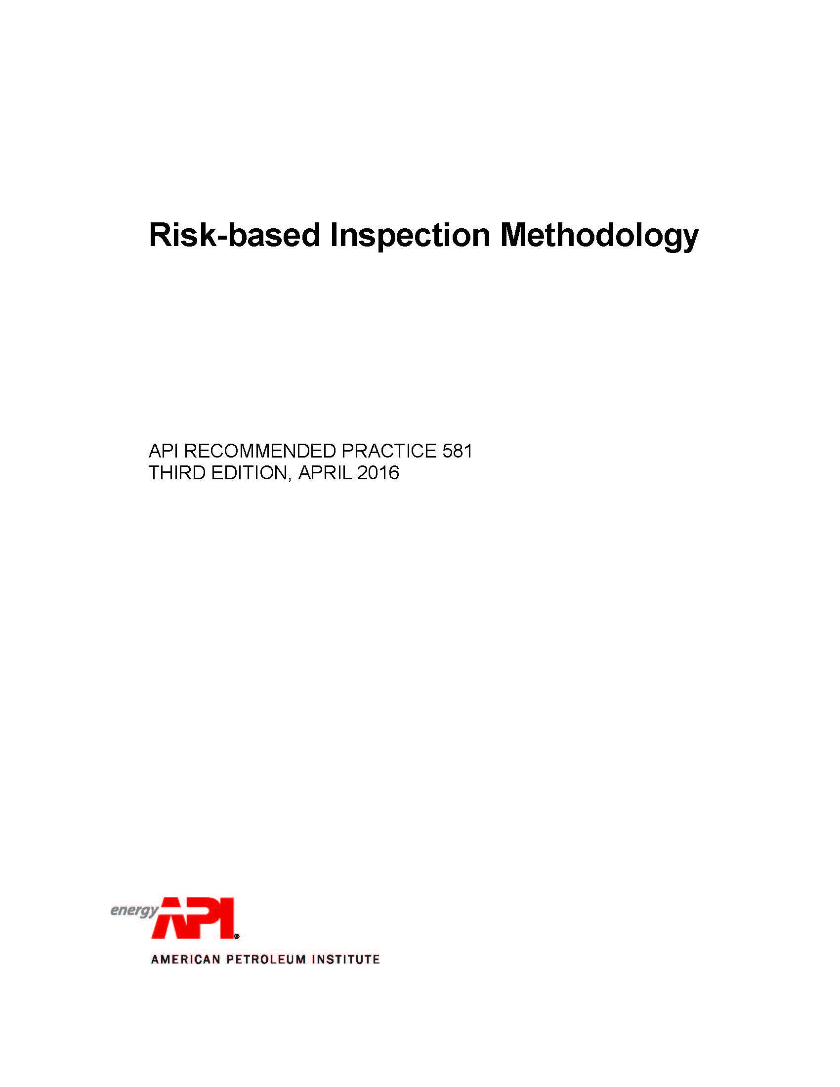 خرید کتاب Risk-based Inspection Methodology دیجیتال و چاپی